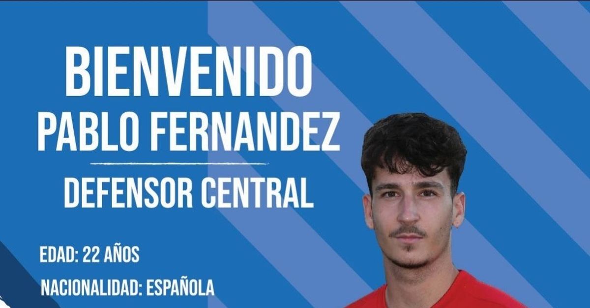 Pablo Fernández, nuevo refuerzo del Poli El Ejido