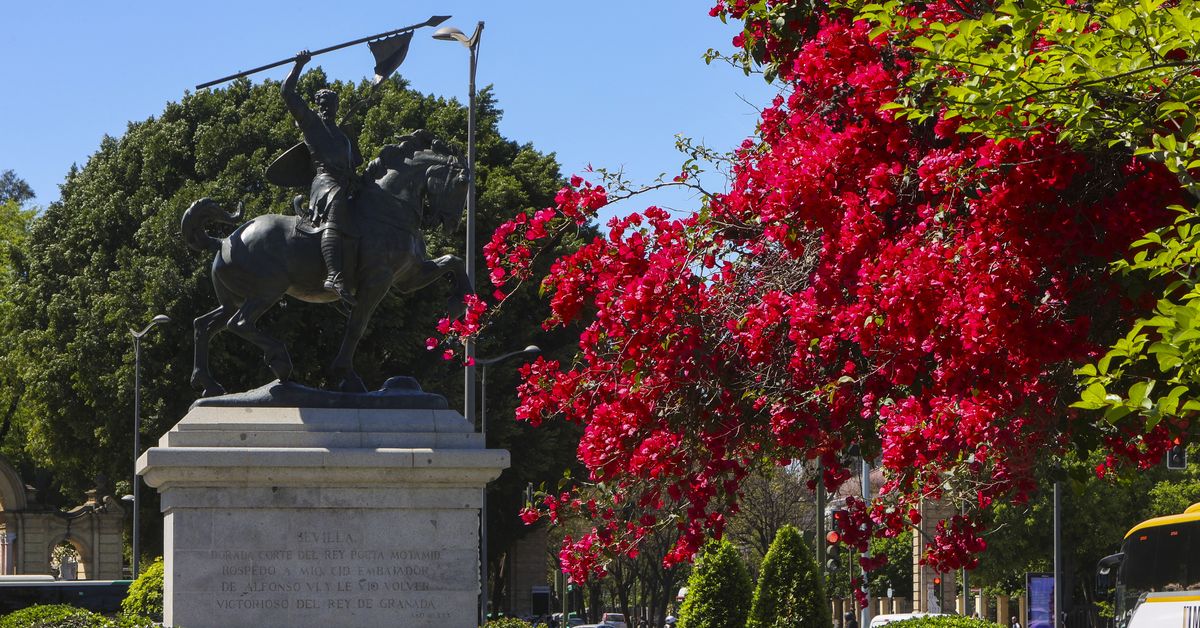 Las bellas imágenes de la primavera en Sevilla