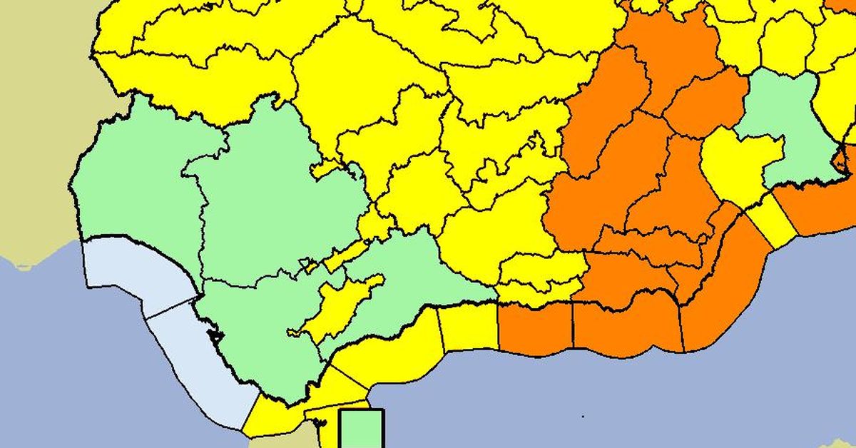 El tiempo en Almería: alerta naranja este jueves por fuertes vientos en ...