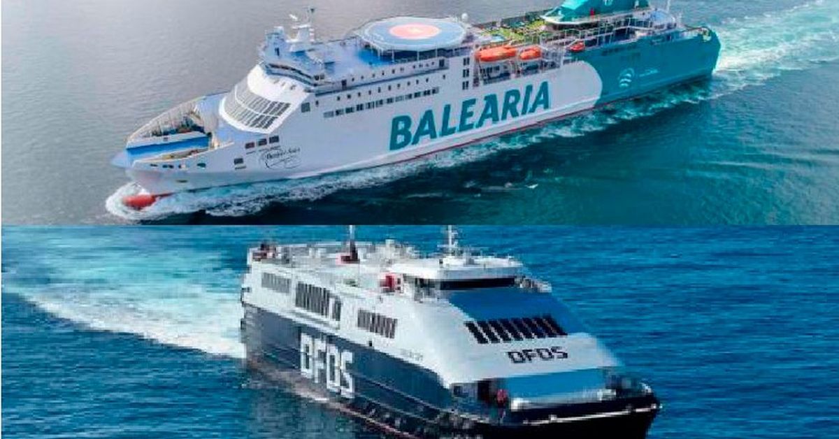 Guerra abierta entre las navieras Baleària y FRS/DFDS por la línea ...