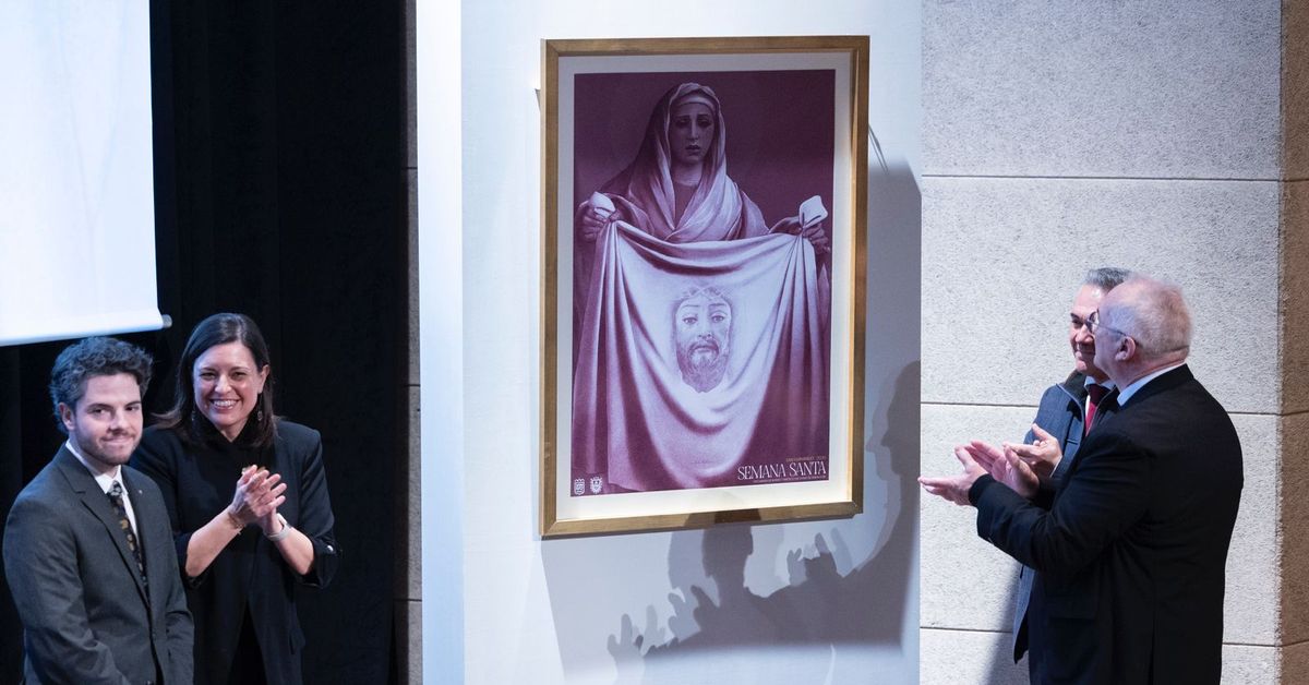 Vídeo | Una original 'santa faz' con Jesús Nazareno ilustra el cartel ...