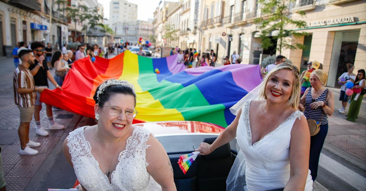 Las calles de Almería se llenan de color por la diversidad en el Día ...