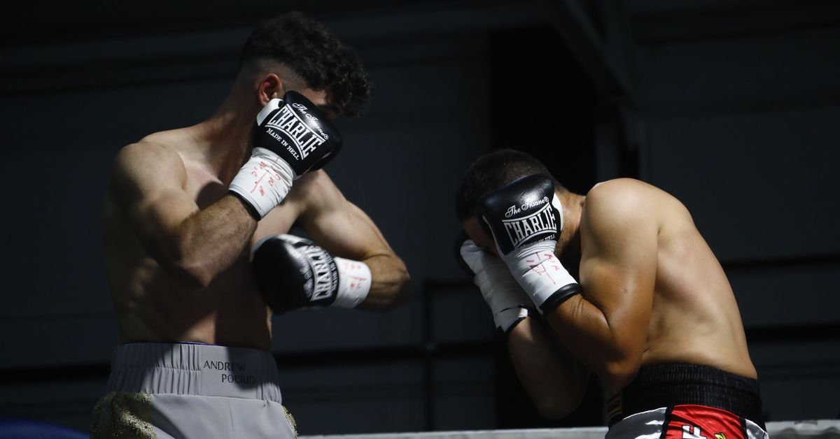 La victoria de El Cazador Jr sobre Mathieu Gomes en Córdoba, en imágenes