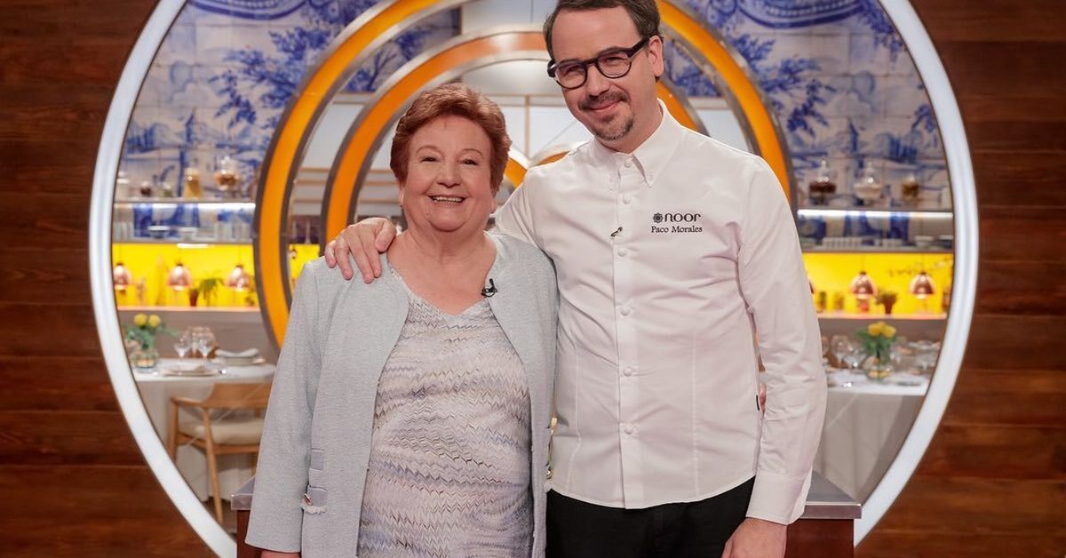 Nati, la madre del chef Paco Morales, la sensación de Masterchef Celebrity