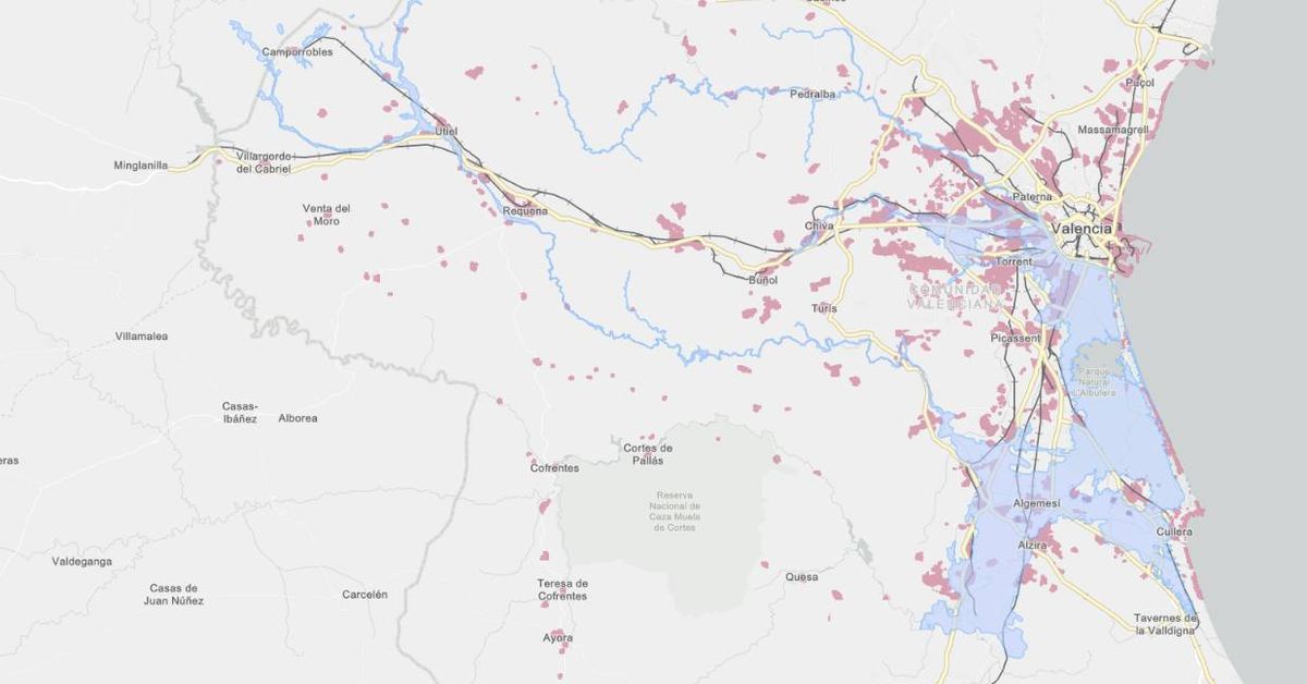 La Universidad de Valencia crea el primer mapa de la impresionante área ...