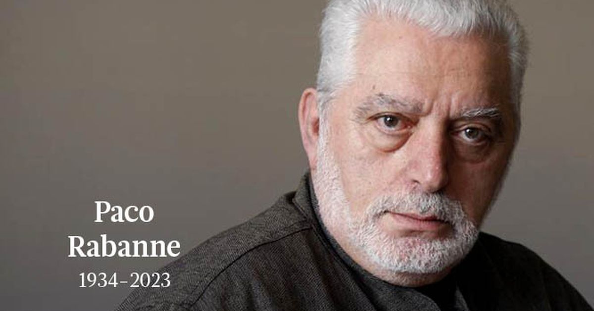 Muere el diseñador Paco Rabanne, un visionario de la moda y la metalurgia