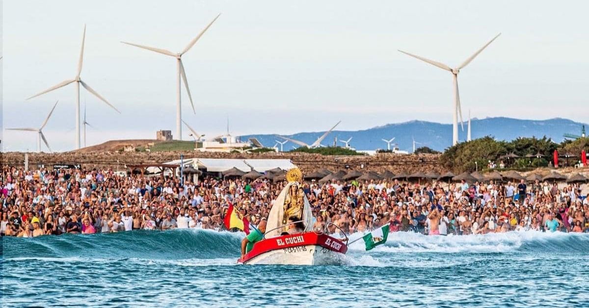 Barbate, Conil y Zahara viven hoy la festividad de la Virgen del Carmen