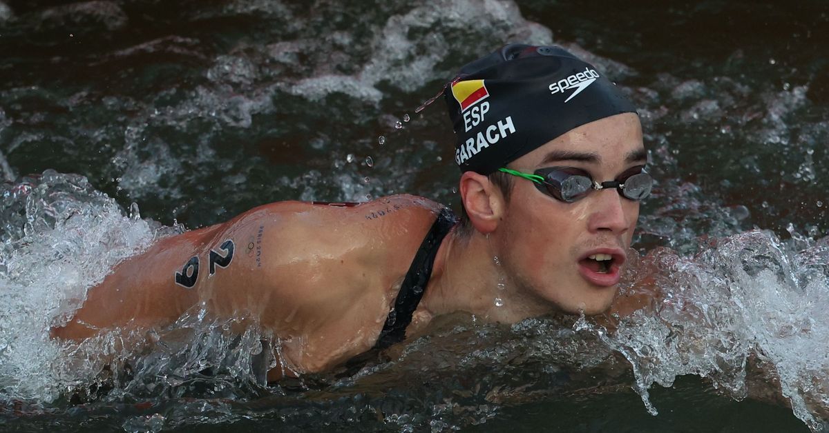 El nadador granadino Carlos Garach, campeón de España en 400 libres