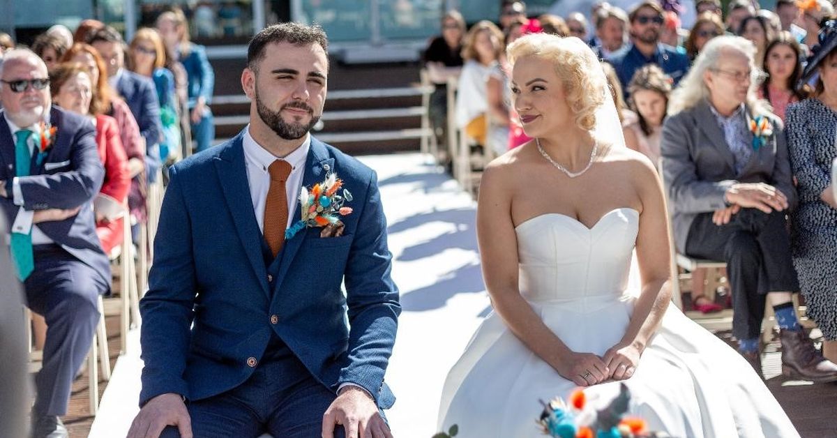 Imágenes de la boda de Ignacio Grimaldi y Emma Barker en Cádiz