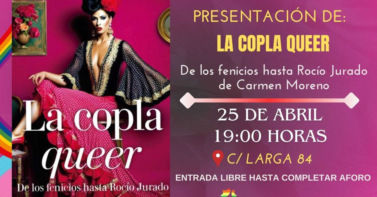 El Puerto: La Librería Zorba acoge la presentación de la obra 'La copla queer'
