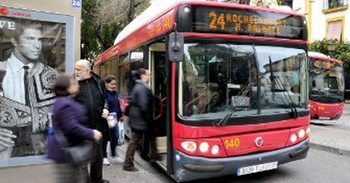 Las líneas 1, 21, 24 y 37 de Tussam cambian este lunes sus recorridos