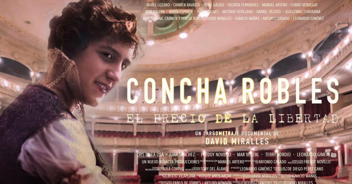 Desvelado el cartel y el trailer del documental sobre Concha Robles