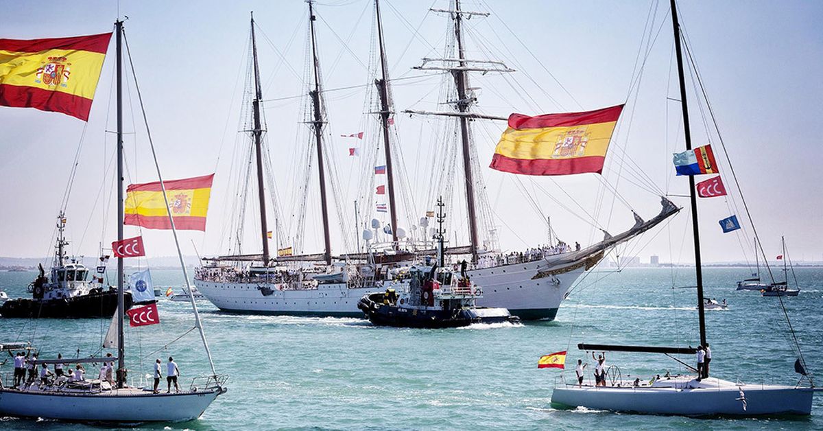 La princesa Leonor se formará en Elcano: un viaje que parte de Cádiz