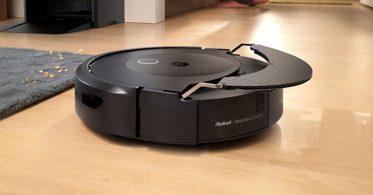 iRobot presenta su robot más completo, la Roomba Combo 10 Max con base ...
