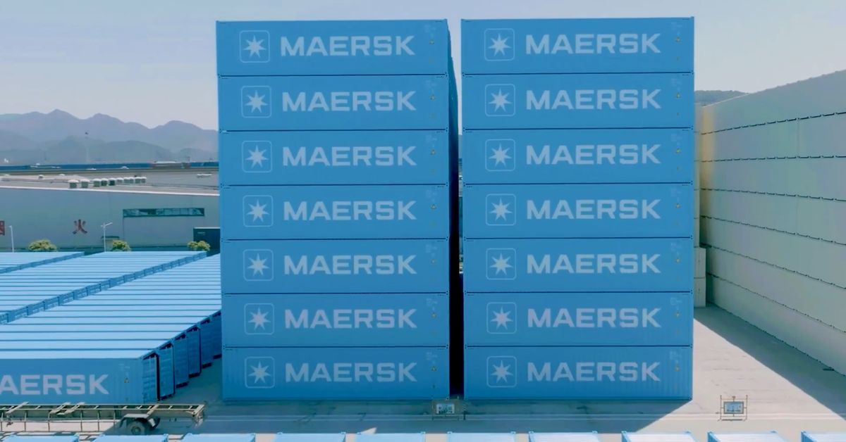 Maersk cambia el color de sus contenedores y pasa del tradicional gris ...
