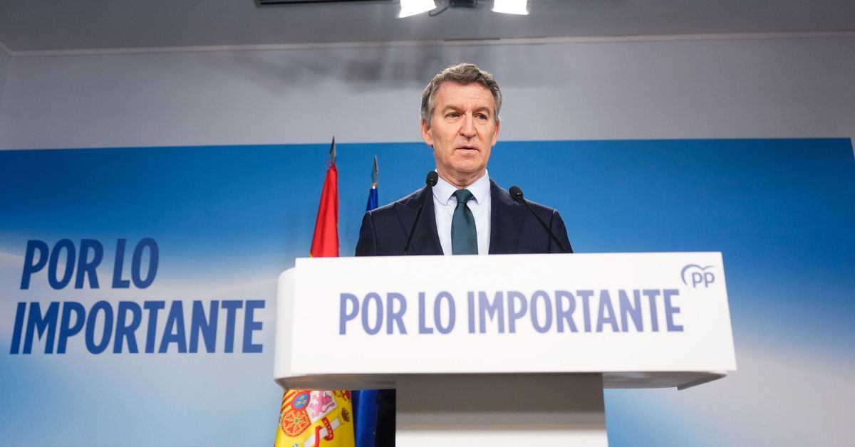 Feijóo pide a Vox "proporcionalidad" para investir a Guardiola y le ...