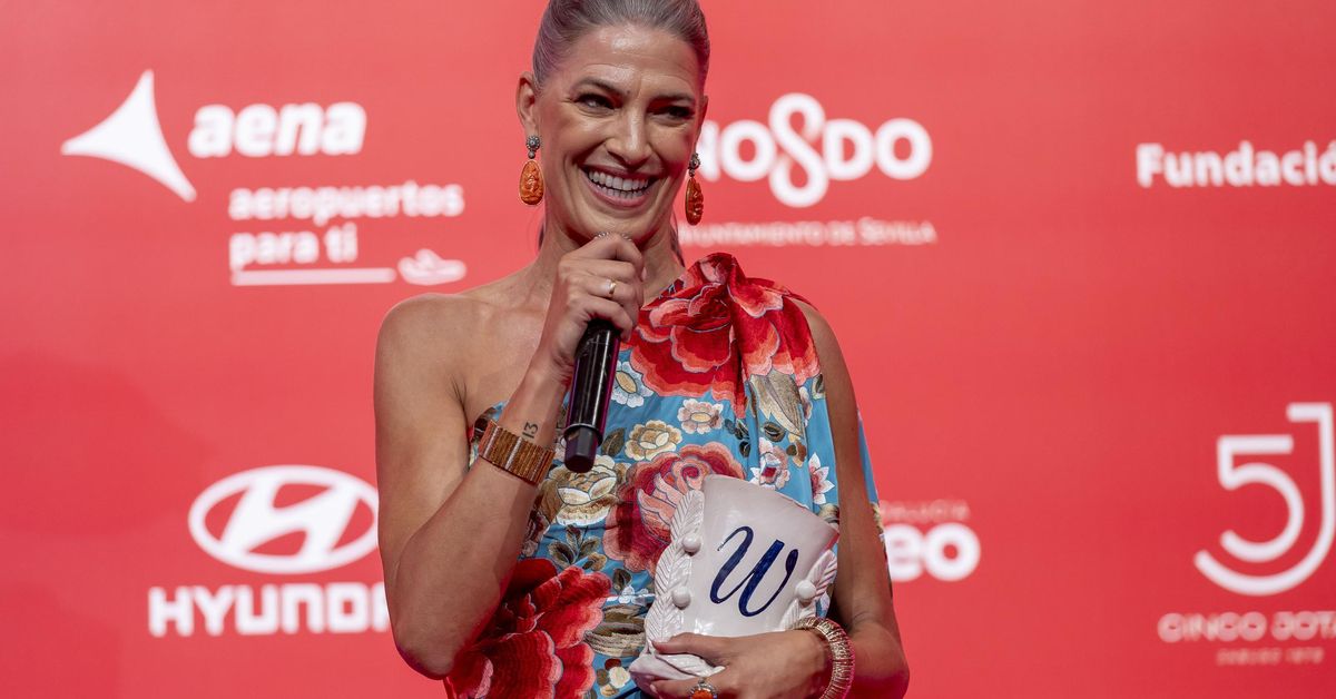 De Laura Sánchez con mantón de manila a Jessica Bueno en rosa satinado ...