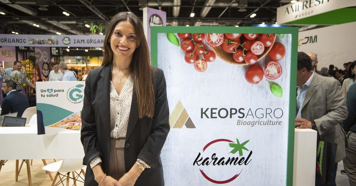 Keops Agro exhibe su agricultura ecológica con el tomate cherry Karamel como estrella