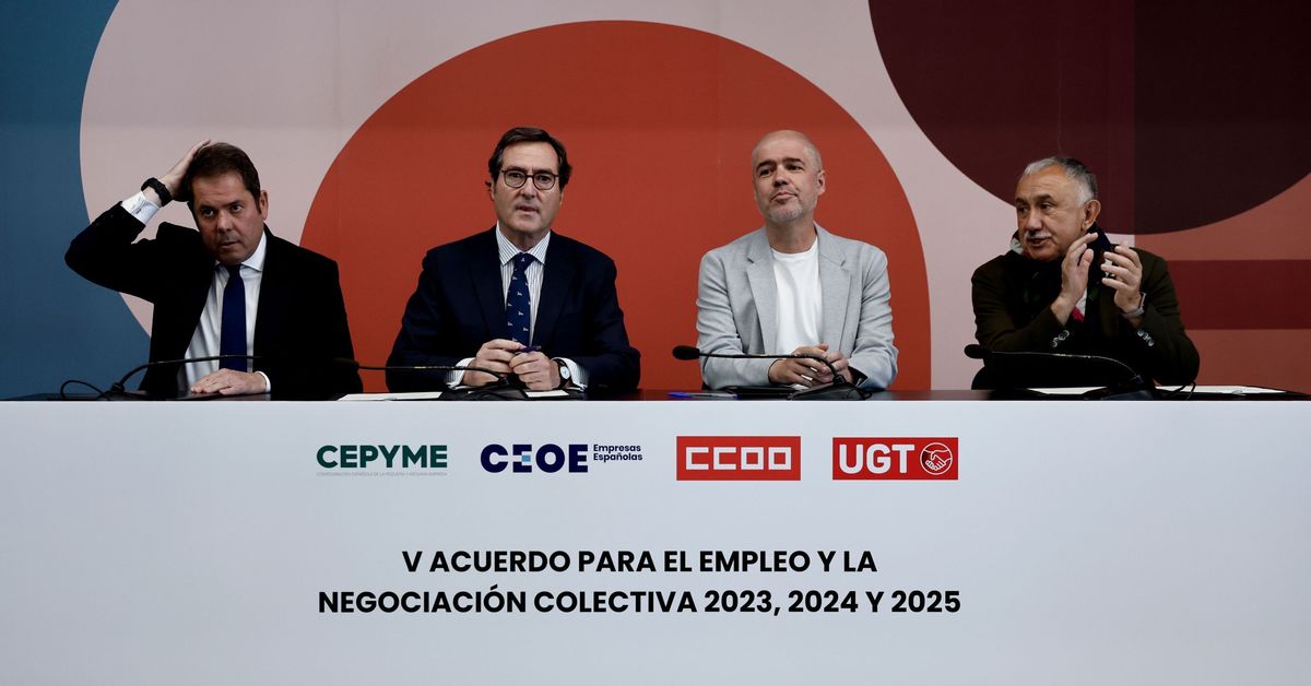 Sindicatos y patronal firman el nuevo acuerdo salarial hasta 2025