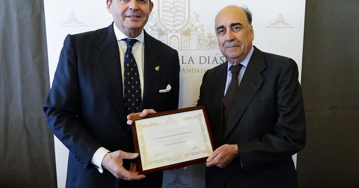 Luis Isasi, homenajeado por la Diáspora Jerezana